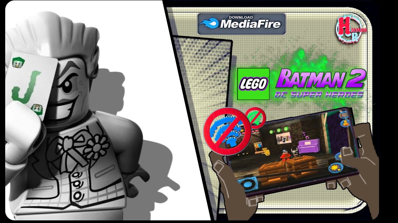 GAMEPLAY DE LEGO Batman 2 MOBILE REVIEW NO CELULAR ANDROID - YouTube