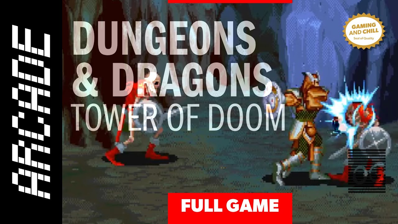 Let's Play 🎮 Dungeons and Dragons Tower of Doom | ARCADE | NO ...