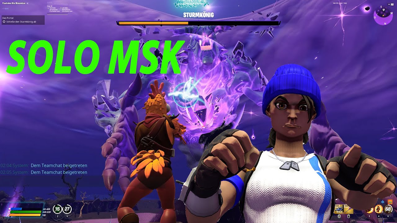 Solo MSK #RDW #STW Solo storm king#fortnite - YouTube