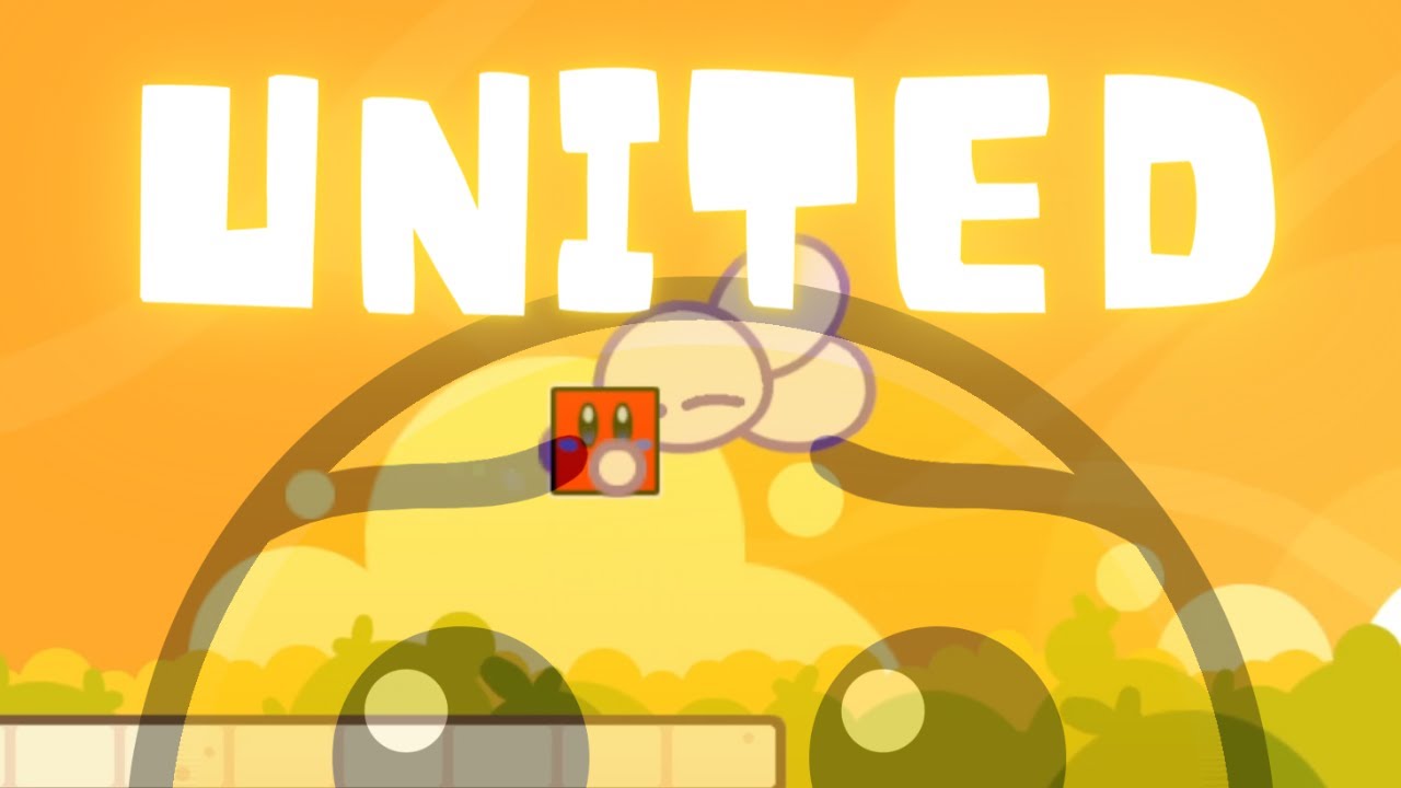 UNITED HARD un nivel con un final muy hermoso GEOMETRY DASH niveles ...