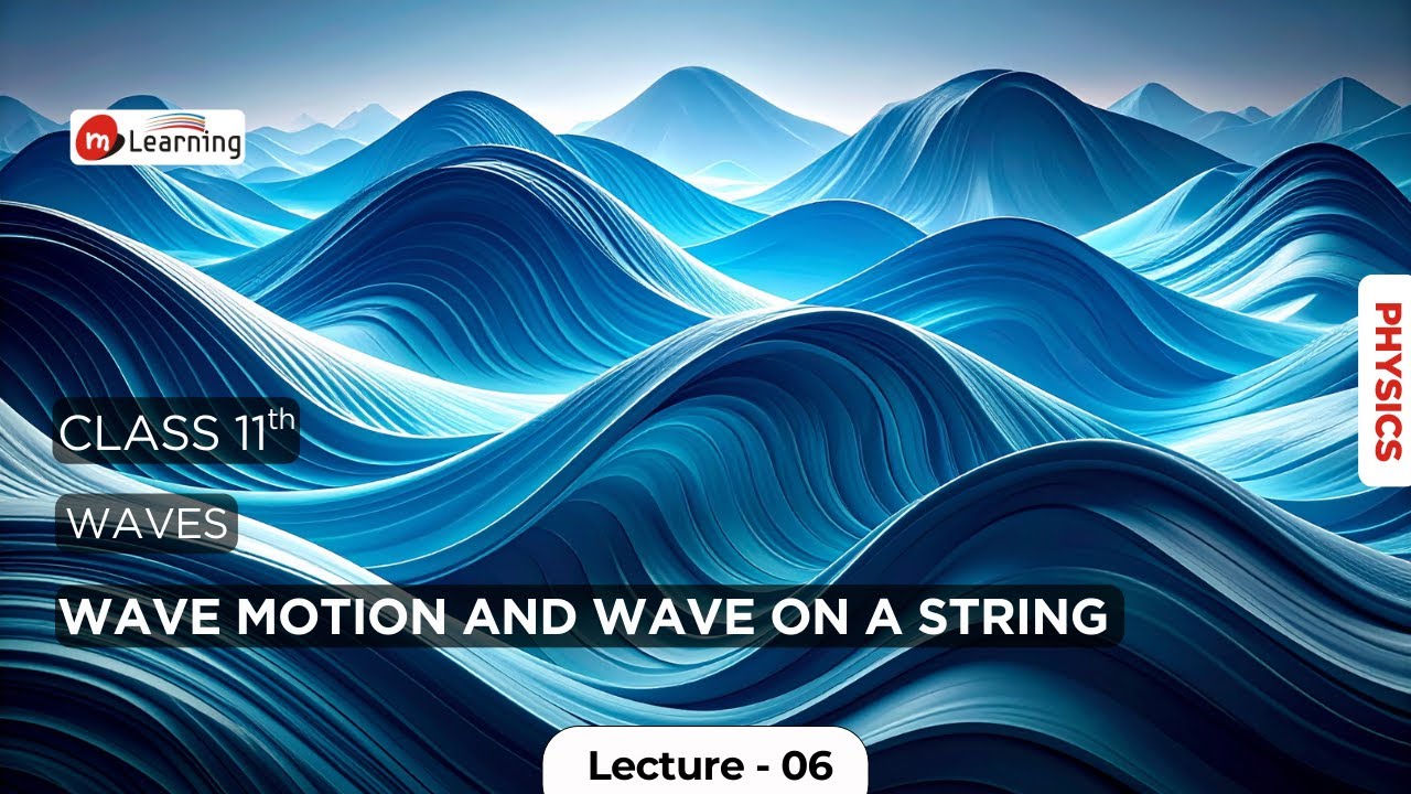 Wave Motion and Waves on a String: Transverse Progressive Harmonic Wave ...