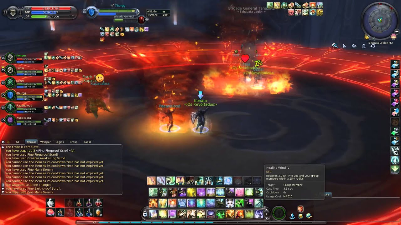 Aion Boss Brigade General Tahabata Tiamat Stronghold - YouTube
