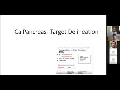 Target delineation in Carcinoma pancreas - by Dr. Shyam Singh Bisht