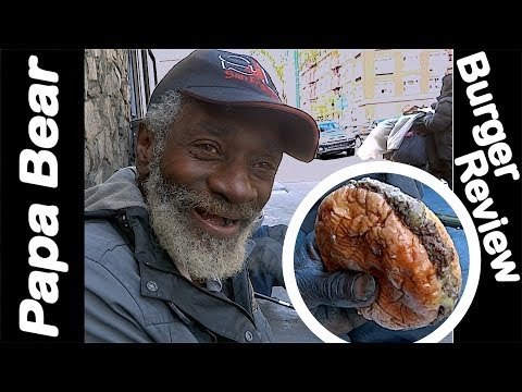 Papa Bear reviews the 'Big Az' cheeseburger