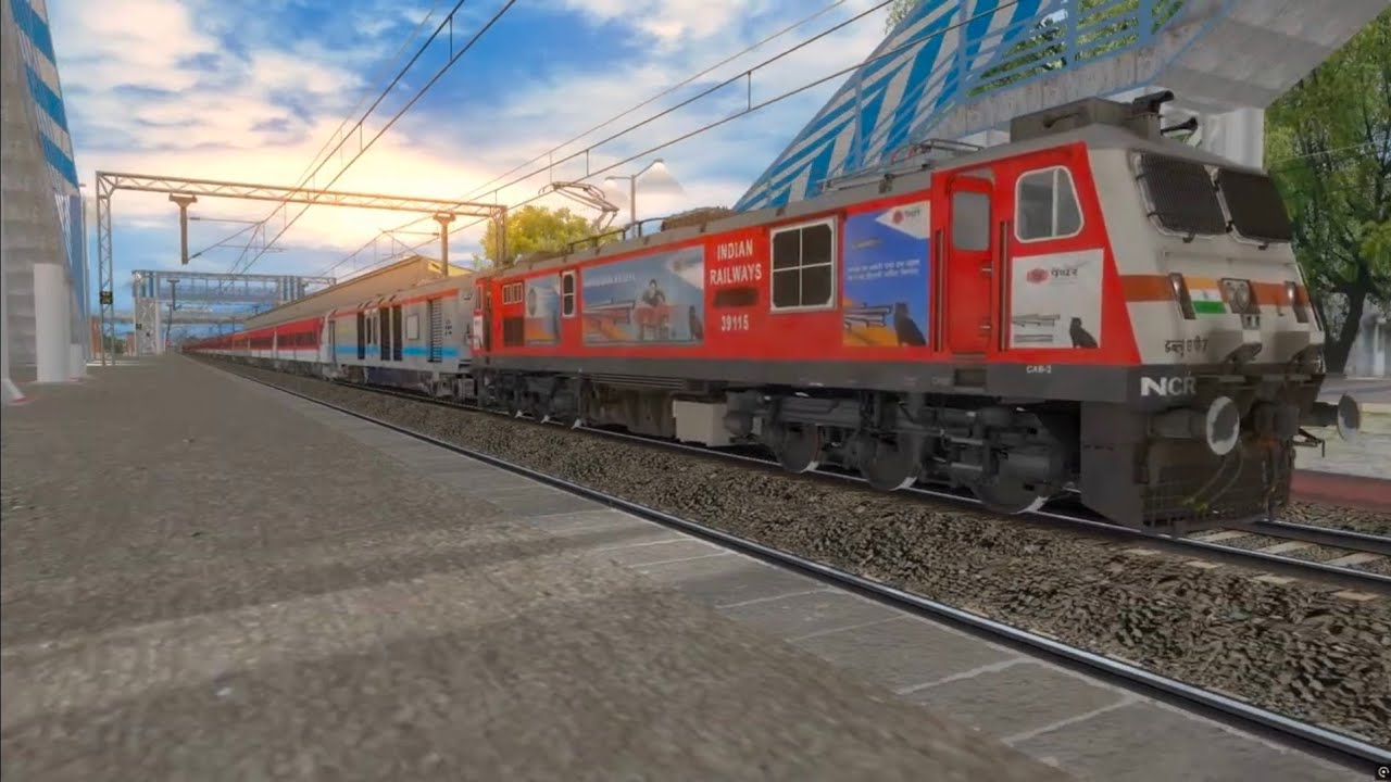 BGPRO WAP7 AND LHB ESC PRODUCTION WAP4 IN MSTS RELAXING LHB ICF WAP4 ...