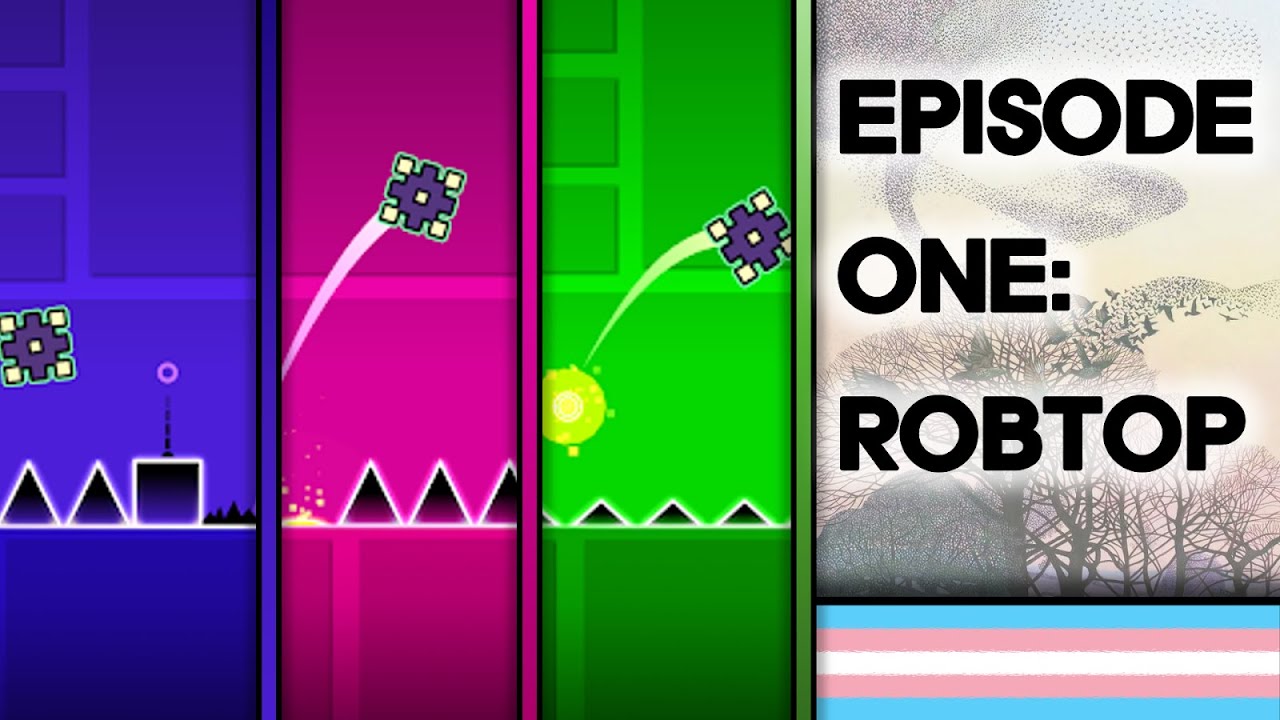 Geometry Dash Art History #1 | ROBTOP - YouTube