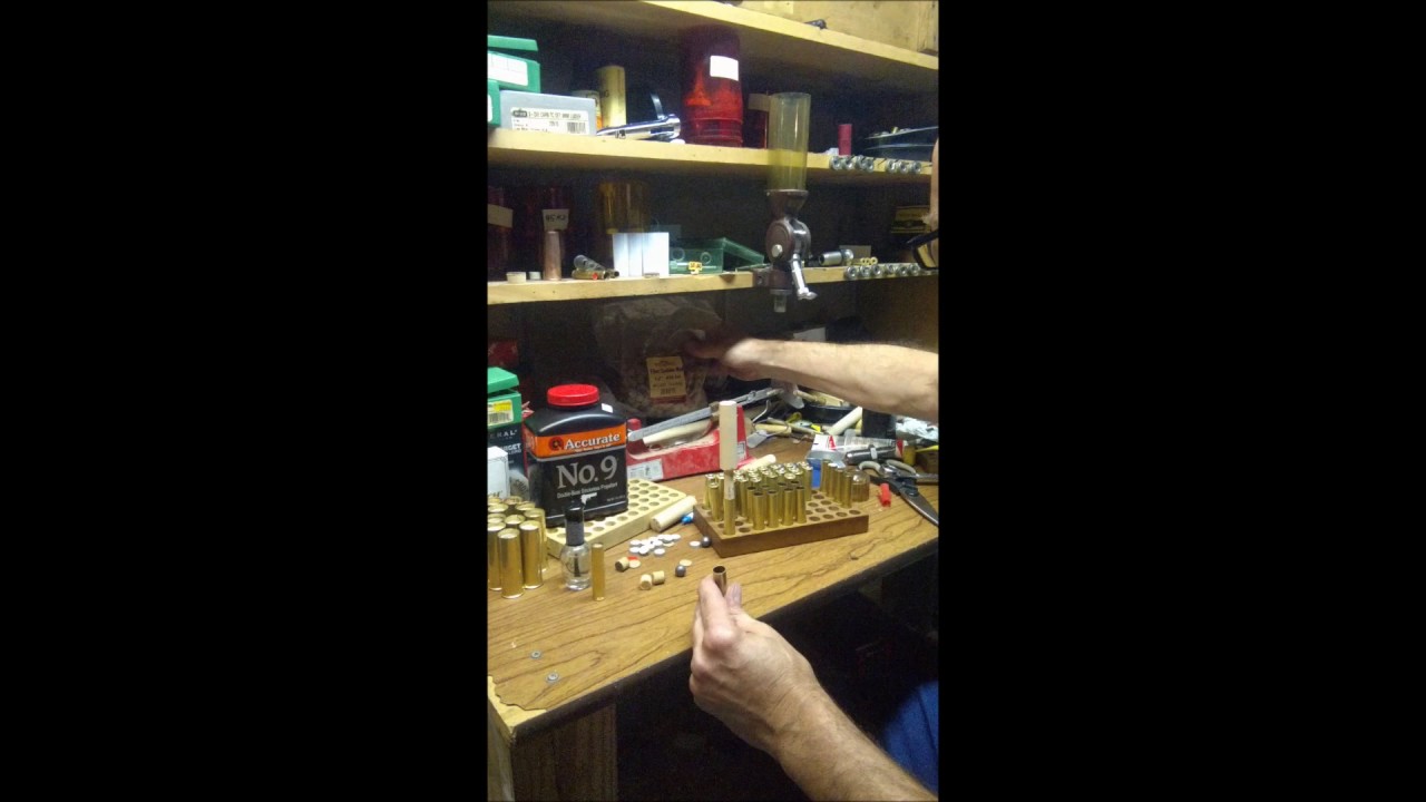 Part 4 Hand Loading .410 Brass shotgun shells with Smokeless powder ...