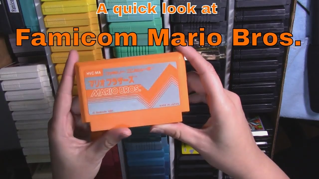 Famicom Mario Bros. 1983 - YouTube