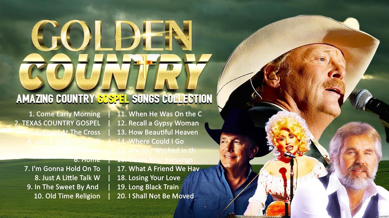 Good Old Country Gospel Songs Playlist 2023 Playlist 🙏 Relaxing Classic ...
