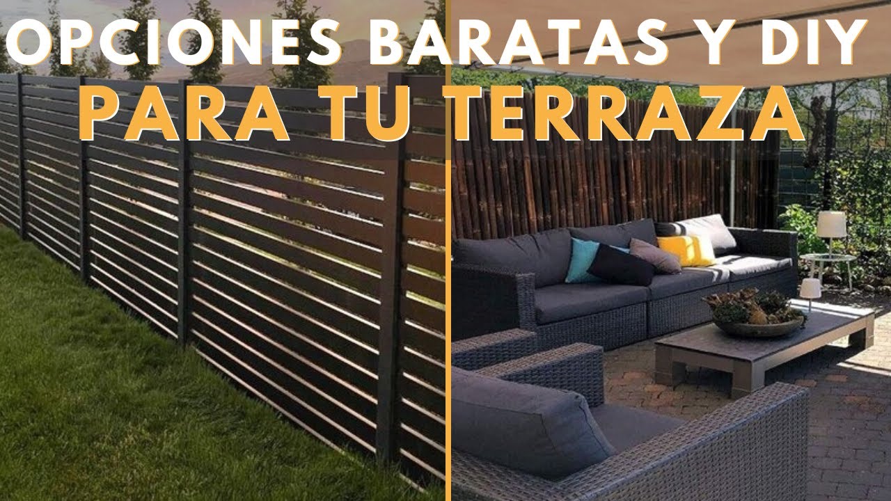 Todos los Cerramientos para Terraza Baratos que puedes Hacer: +25 Ideas ...