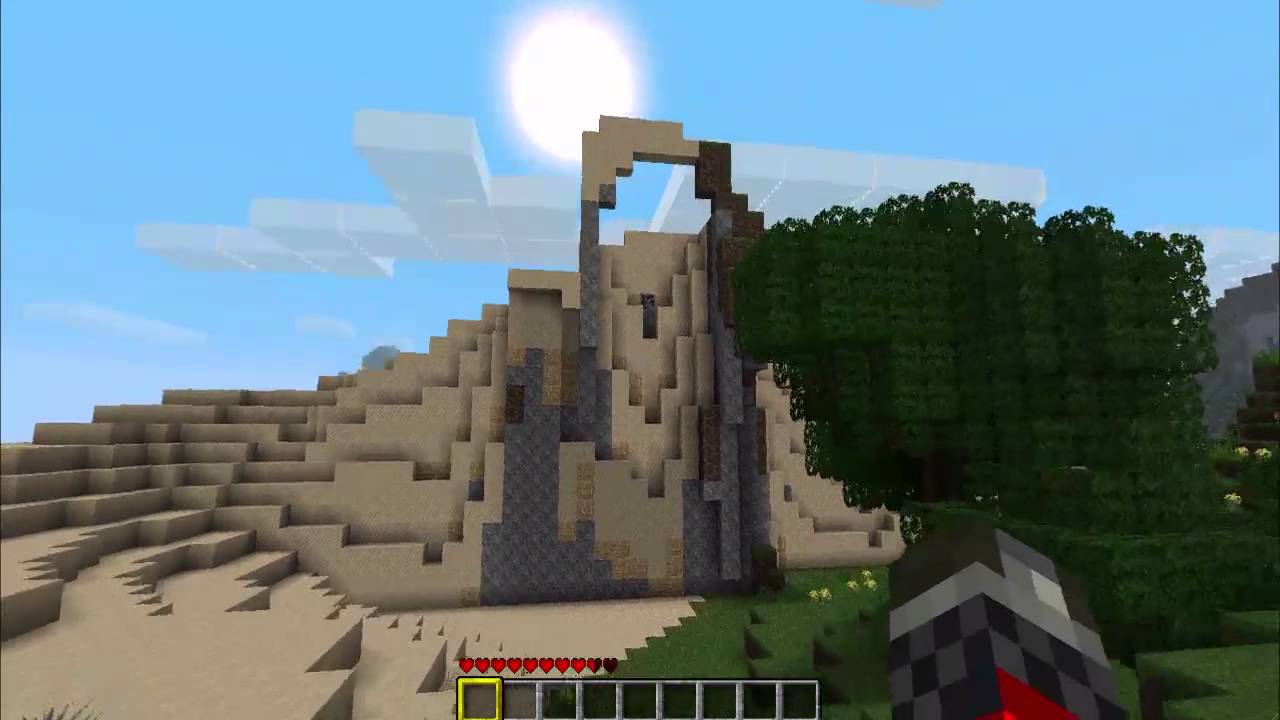 Minecraft: Sand Structure - YouTube