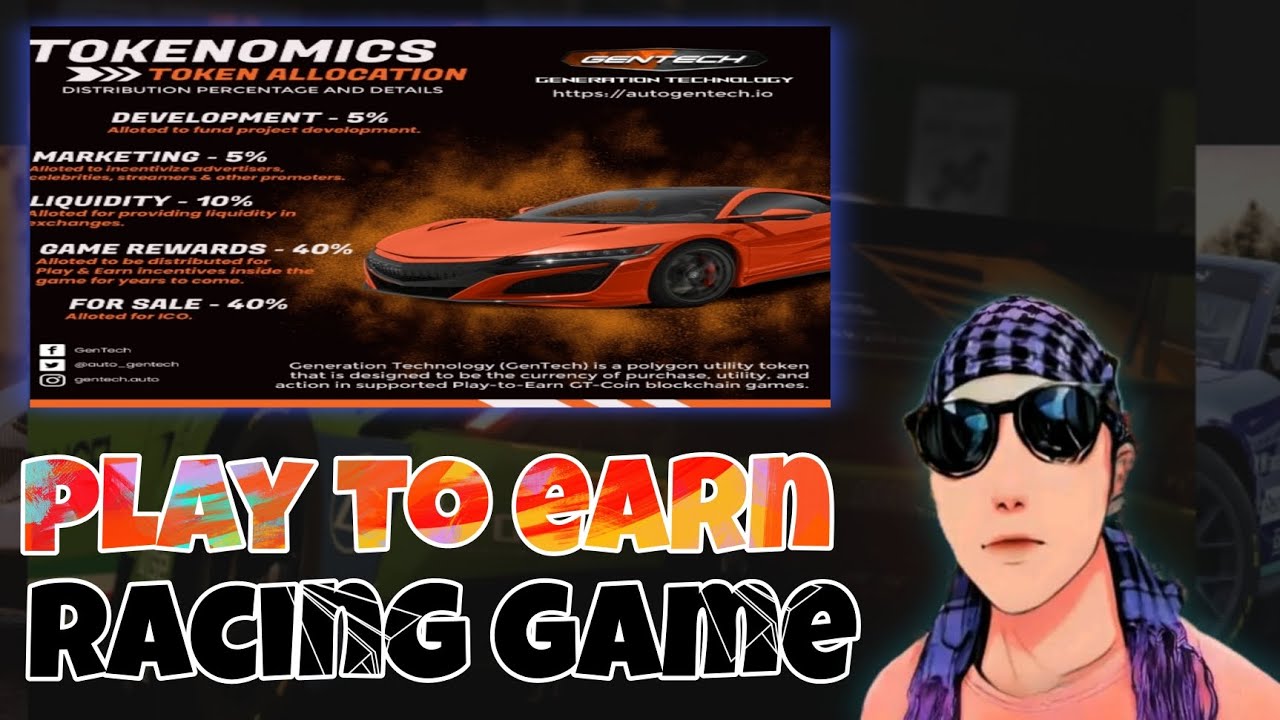 GENTECH - NEW PLAY TO EARN NFT RACING GAME | BUMILI AKO 2K TOKENS WORTH ...