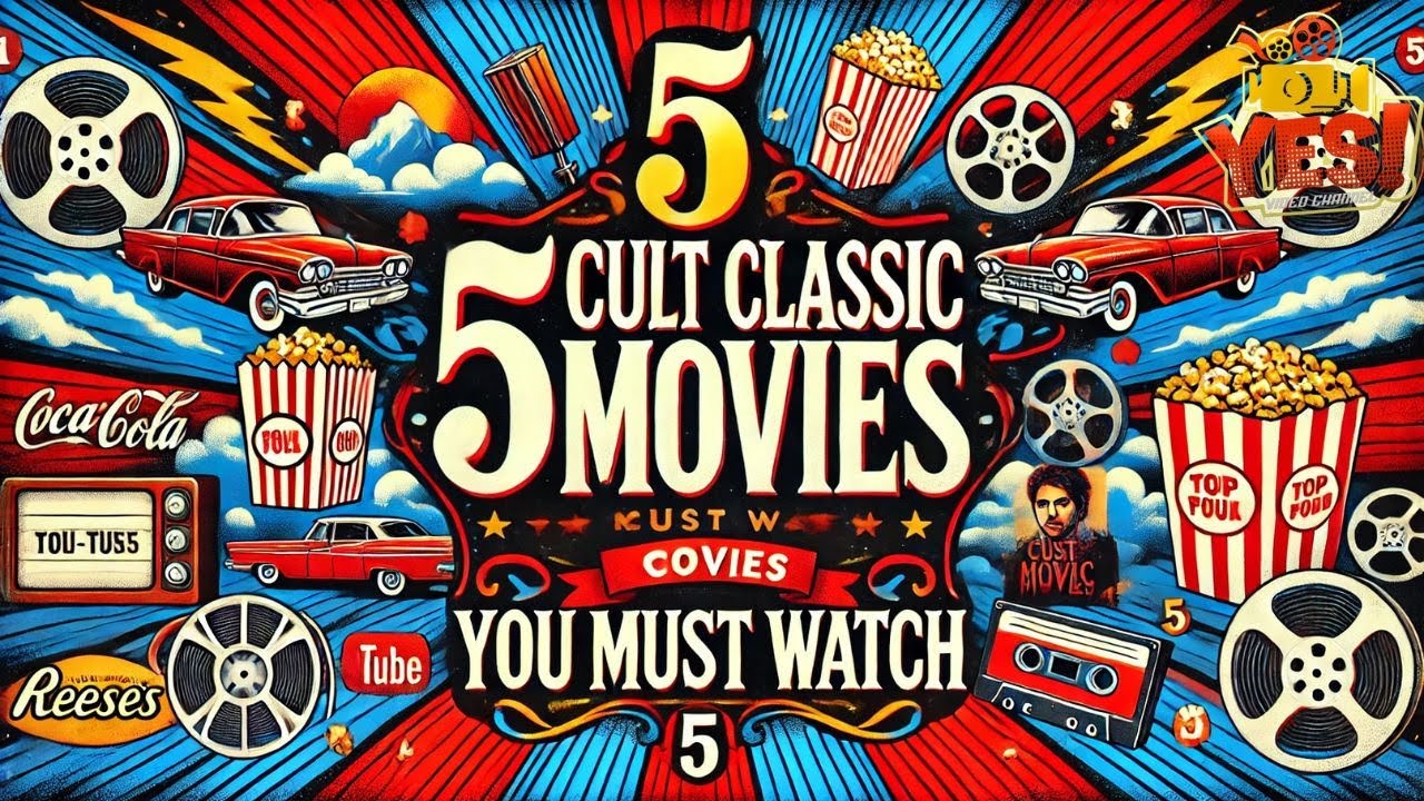 Top 5 Cult Classic Movies You Must Watch 🎥 | Unmissable Gems of Cinema ...
