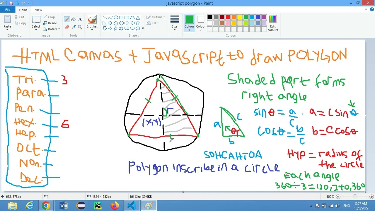 How To Draw Polygon HTML Canvas JavaScript YouTube How To Draw Polygon HTML Canvas JavaScript YouTube