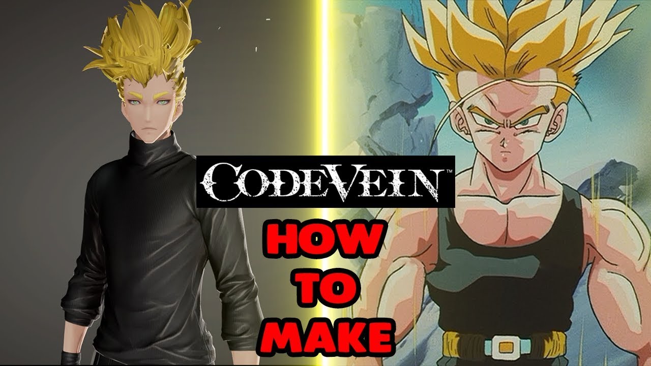 Code Vein - How To Make Trunks From DBZ - YouTube
