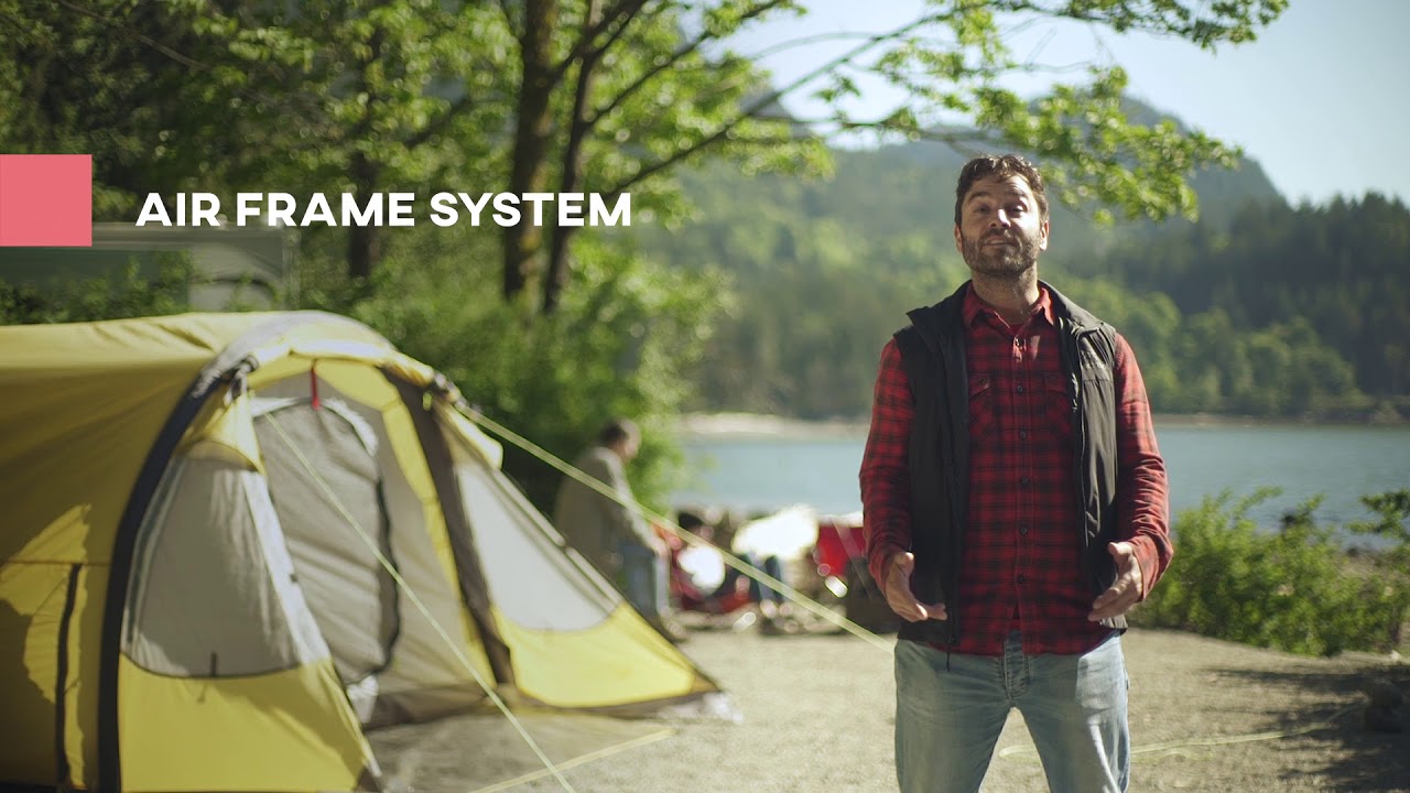 The Most Efficient Air Frame Tent System in the World - YouTube