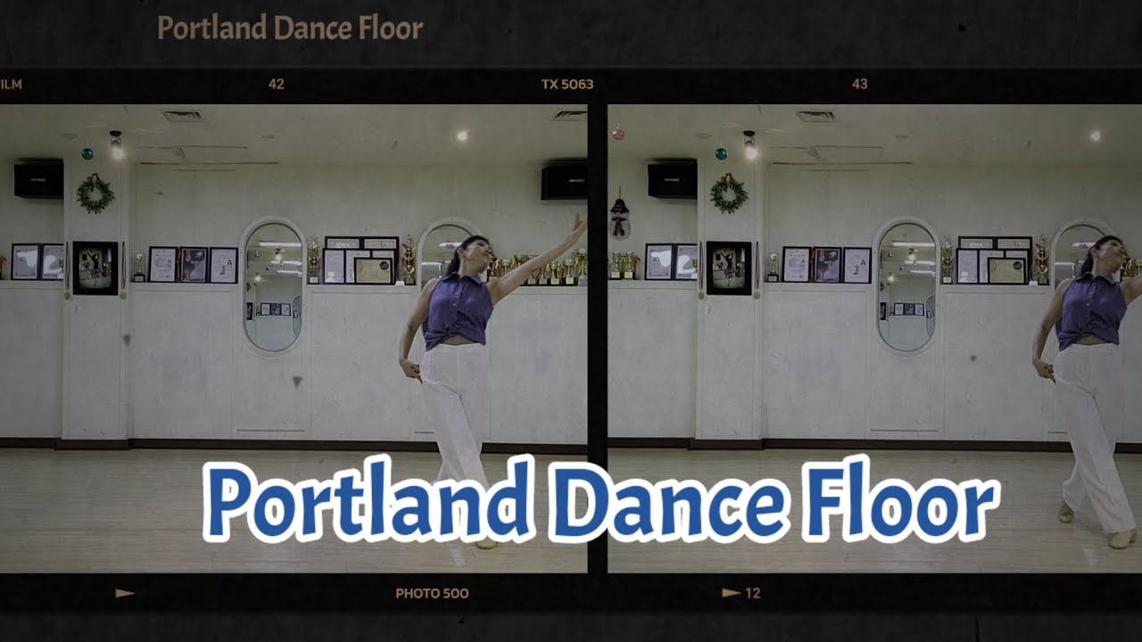 Portland Dance Floor Linedance (Intermediate/중급라인댄스) #DEMO# EunSil Kang ...