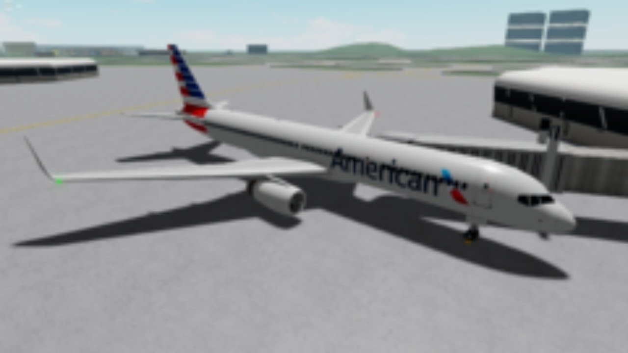 LIVE - Roblox: FLIGHTLINE - AAL B757 (Training Flight) - YouTube