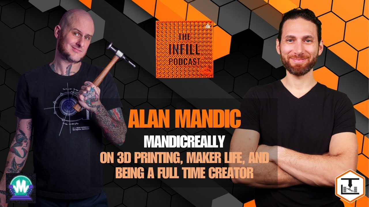 Ep. 2: Alan Mandic on 3D Printing, Maker Life, and Being a Full Time Creator - YouTube