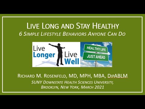 Live Long Stay Healthy - YouTube