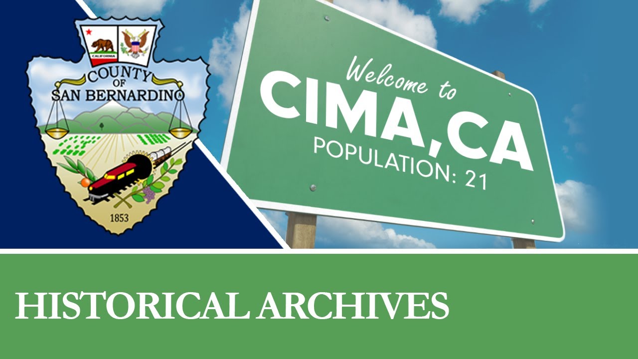 Cima, CA: The town with 21 people. - YouTube