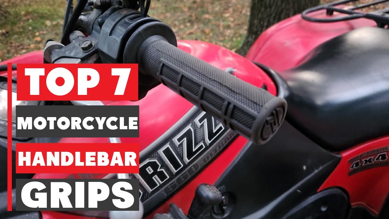 Best Motorcycle Handlebar Grips for Ultimate Comfort & Control - YouTube