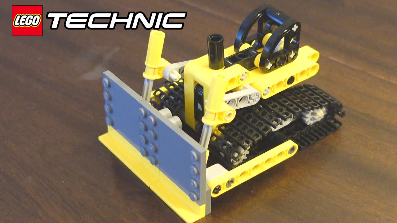 Lego Technic 8259 Mini Bulldozer - YouTube