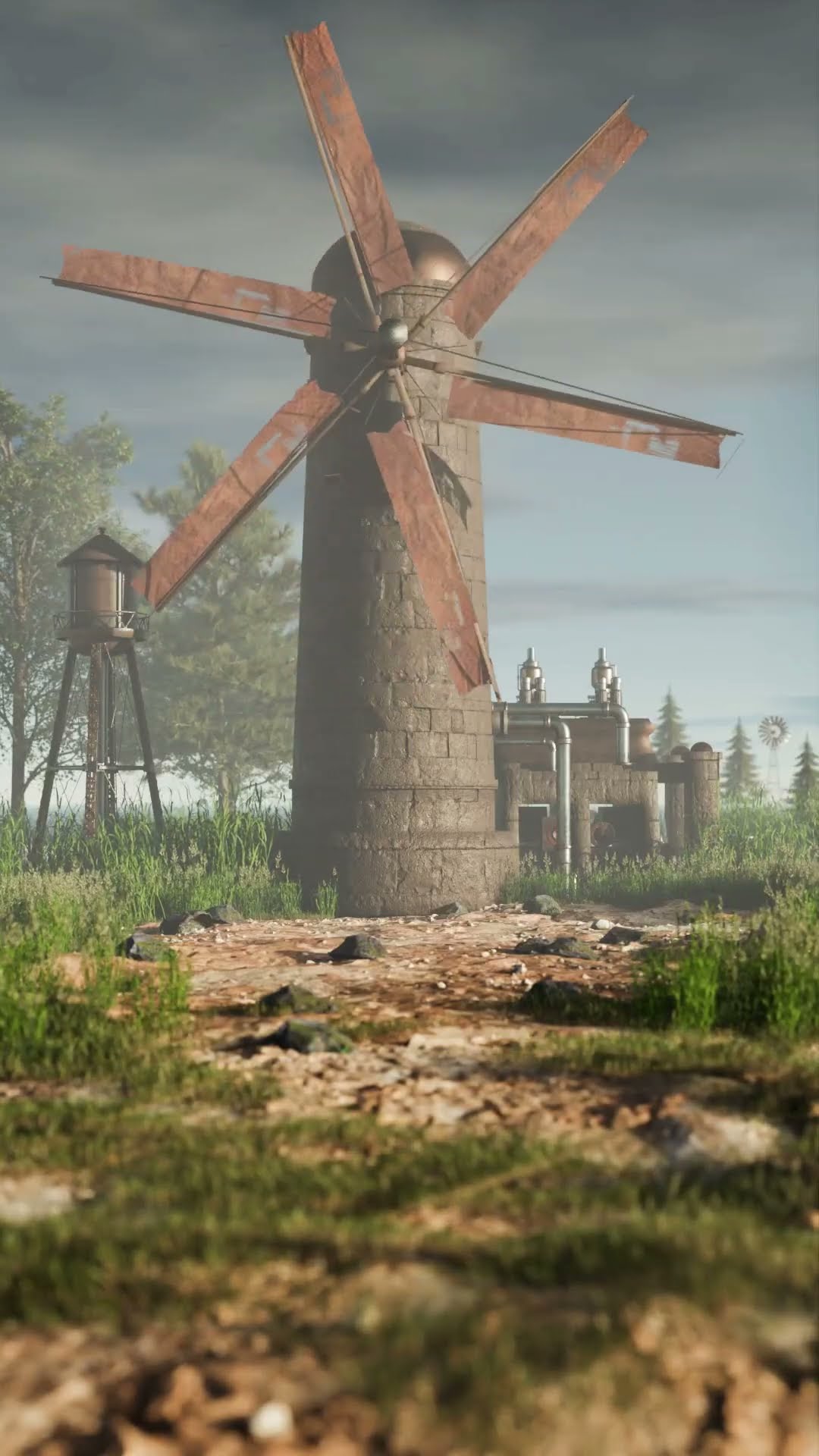 Blender windmill - YouTube