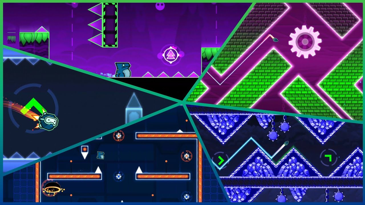 "Custom GD World Island" (All levels) by Trideapthbear | Geometry Dash ...