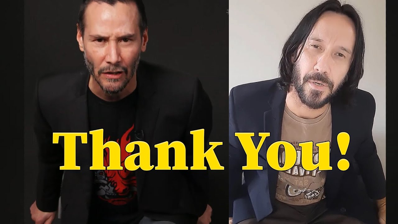 Keanu Reeves Manda Recado para Marcos Jeeves (Legendado Pt-Br) - YouTube