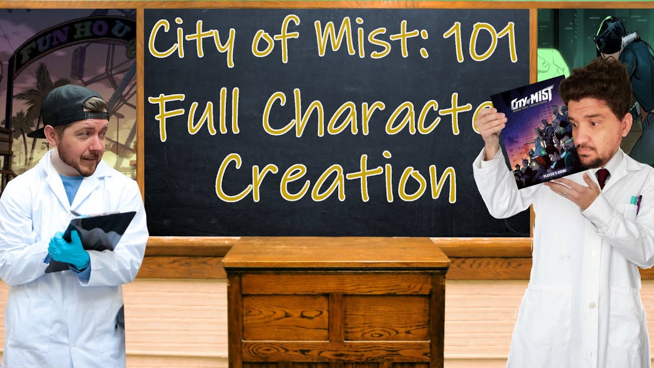 City of Mist | Creating a Character From Scratch - YouTube