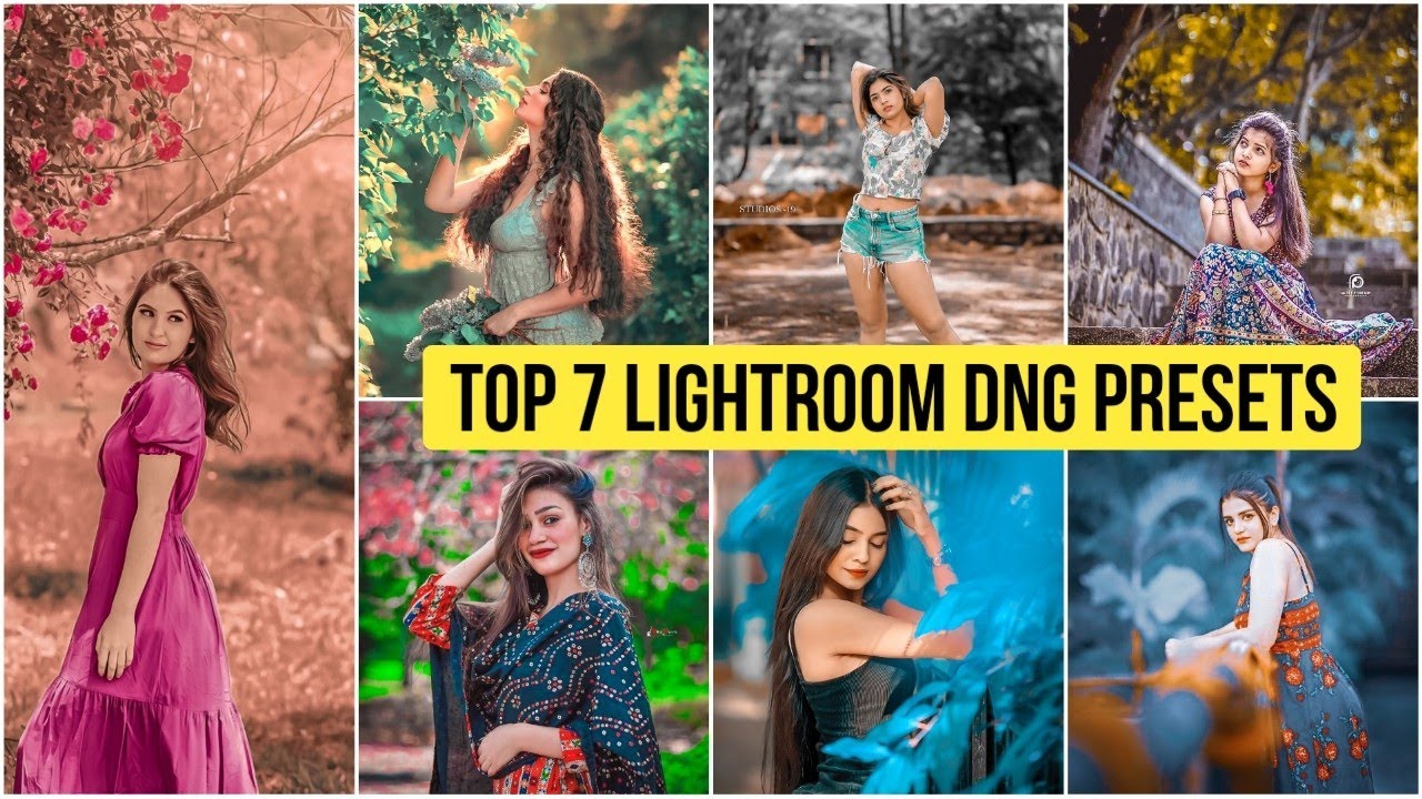 Best 7 Dng Presets Free || Lightroom Dng Presets || Lightroom Presets ...