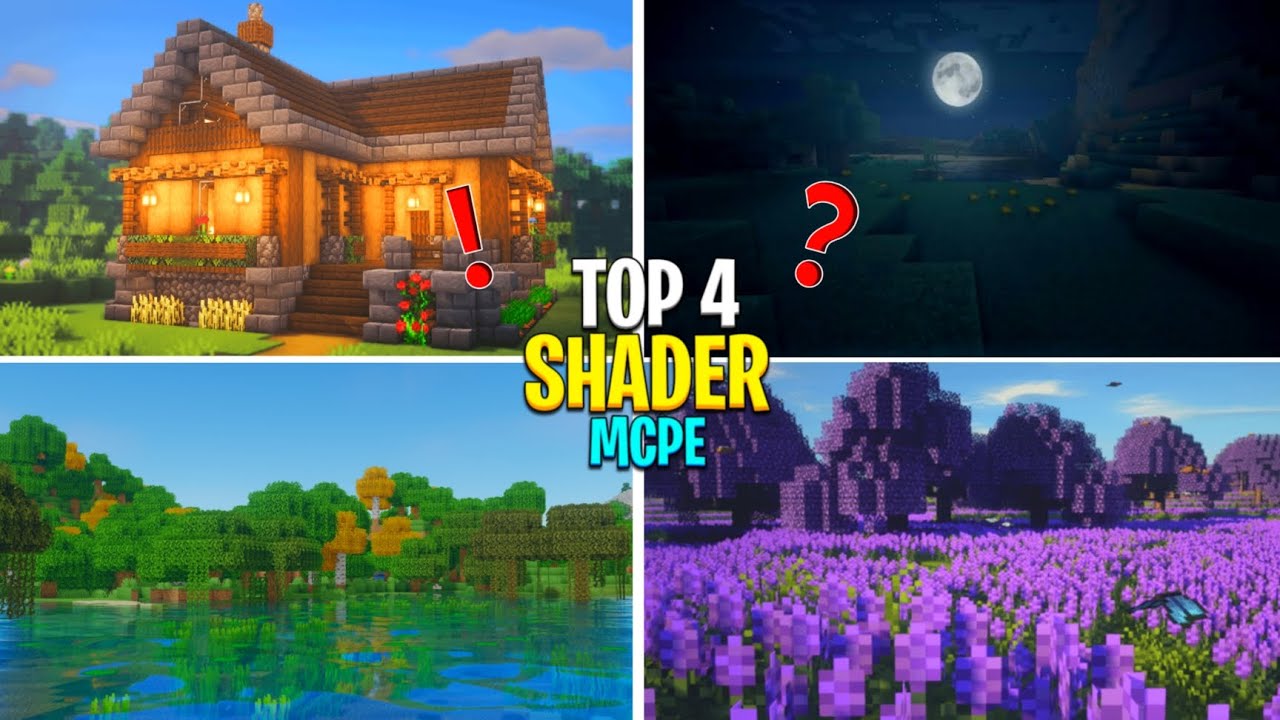 "🔥Epic Graphics Unleashed: Exploring My Top 4 Minecraft Shaders!" - YouTube