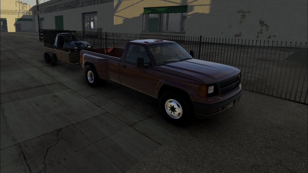 D35 Fleet V8 Dually | Car Transport | BeamNG Drive - YouTube