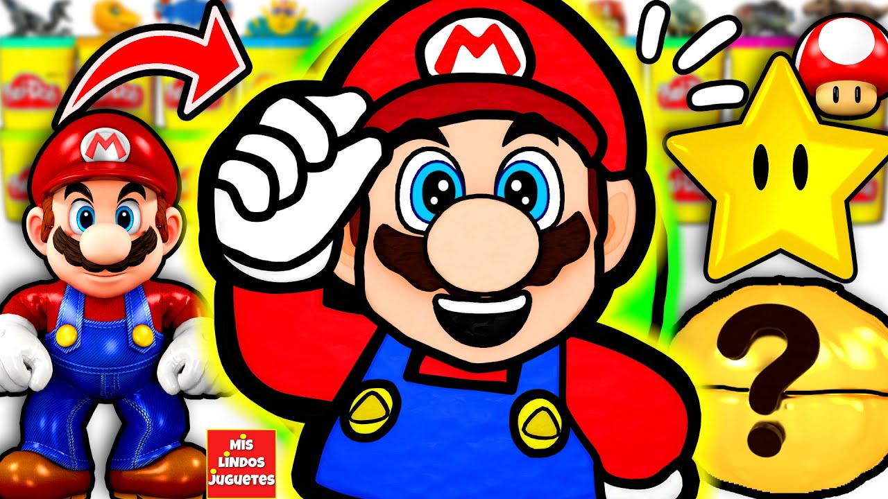 Huevo Sorpresa Gigante de Super Mario Bros La Pelicula con Mario Kart y ...