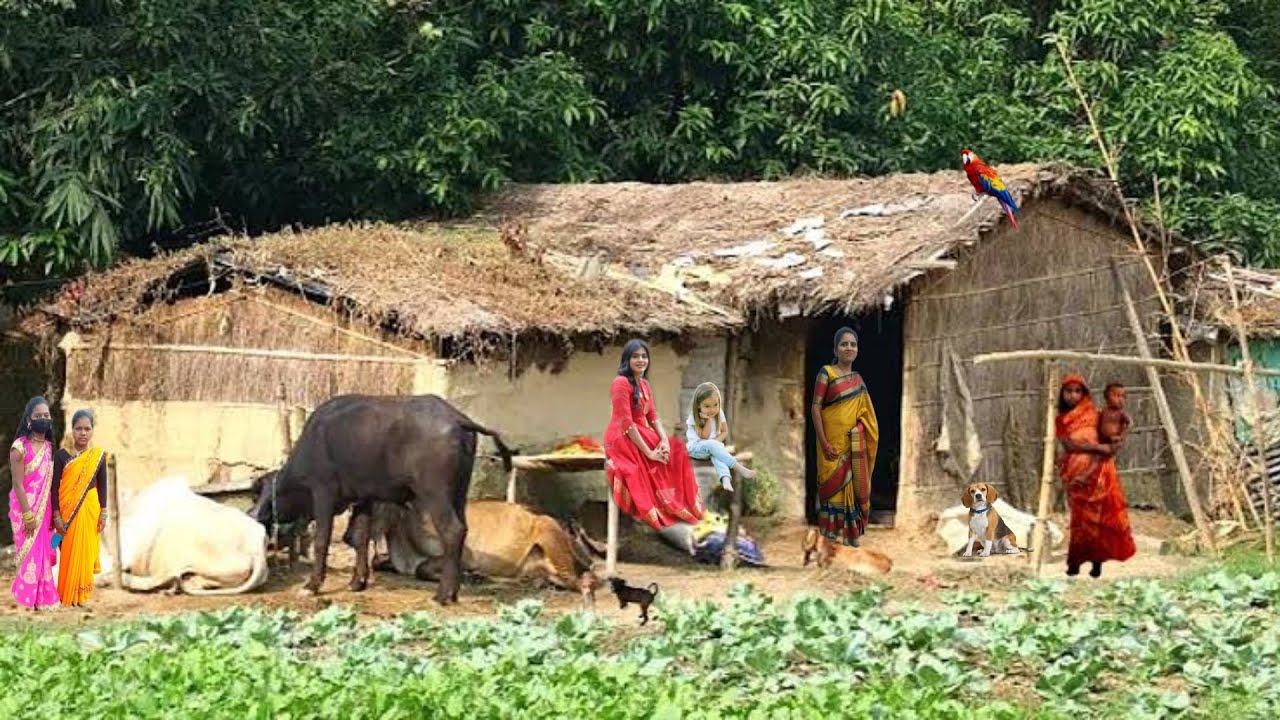 Life Of Poor Farmers🙏Poor People In India🌿Village Life Of Uttar Pradesh ...