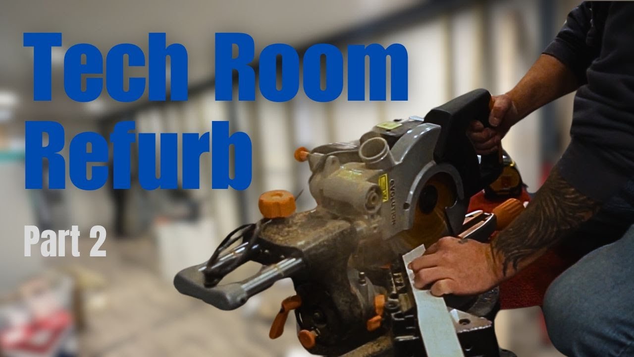 Tech Room Refurb | Part 2 - YouTube