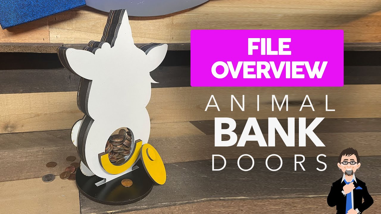Bank Door: Overview of Add-On to the Animal Bank Designs - YouTube