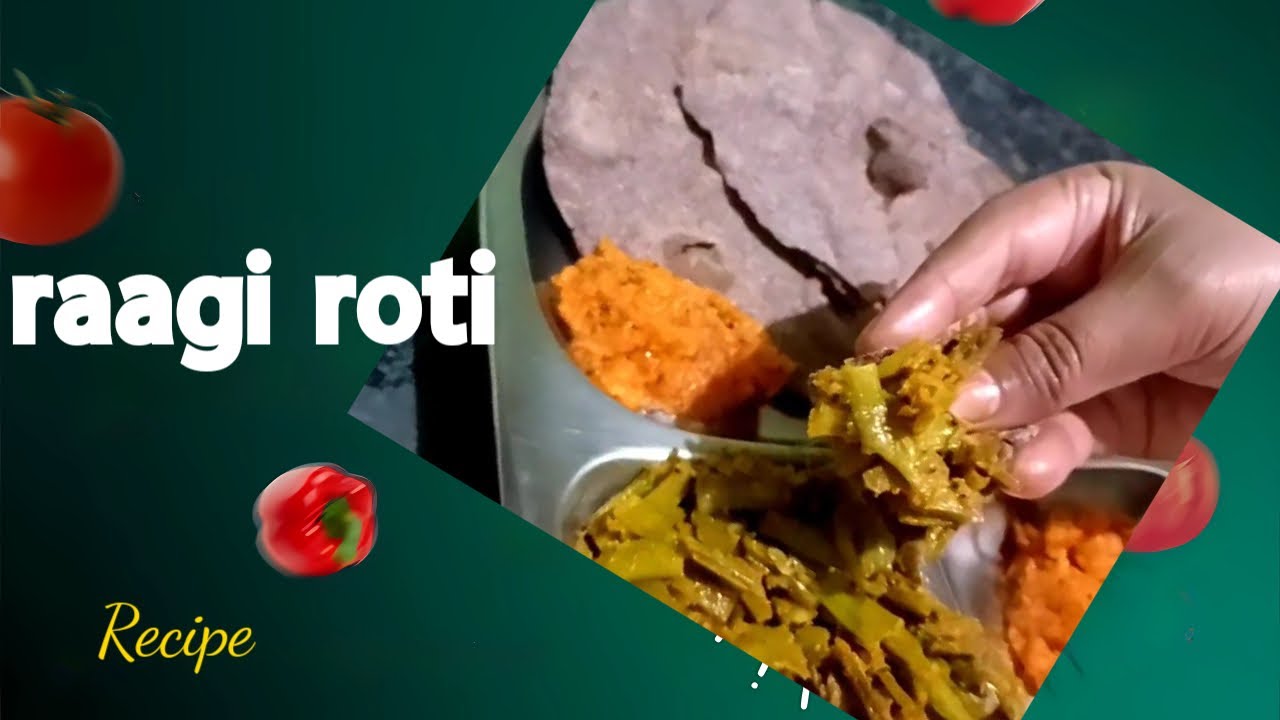 village style raagi roti & ullikaram//gooruchikudu curry recipe in ...
