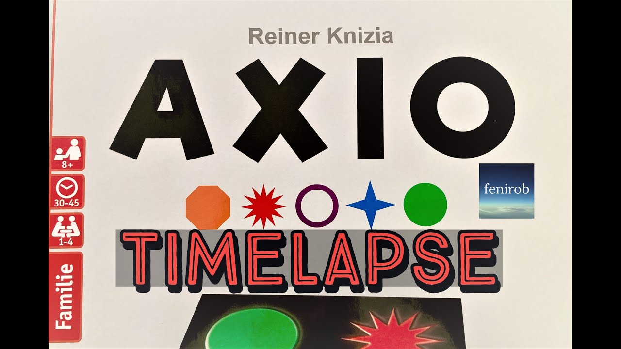 AXIO Board Game I Timelapse - YouTube