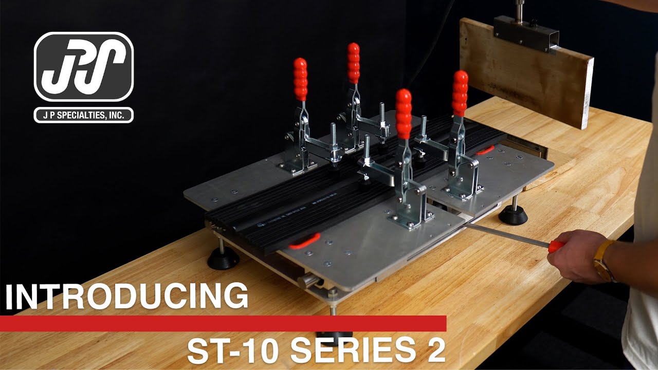The New ST10 Series 2 Waterstop Welding Table - YouTube