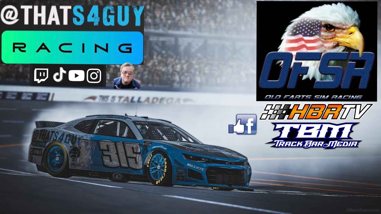 OFSR Talladega Old Farts Sim Racing - YouTube