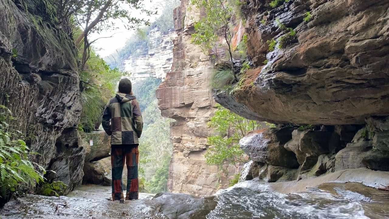 Leura Cascades, Leura Falls and Leura Infinity Pool, Blue Mountains ...