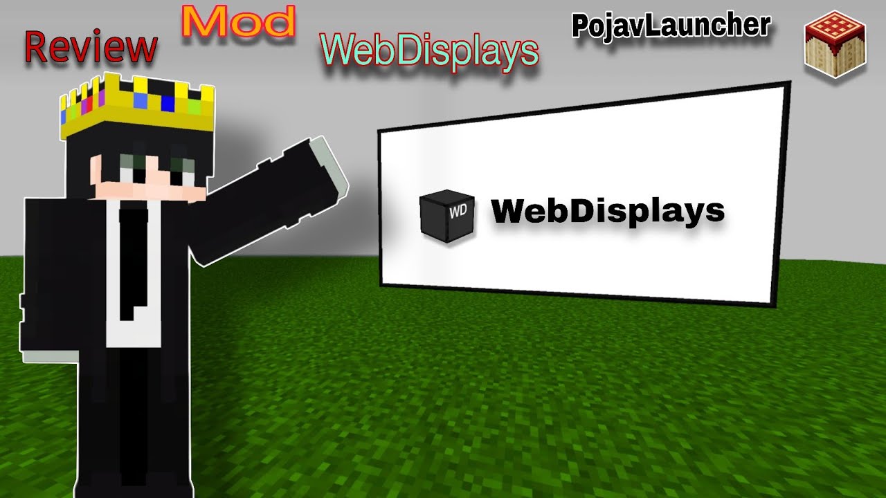 Review Mod Web Displays PojavLauncher Minecraft || INDIA || - YouTube