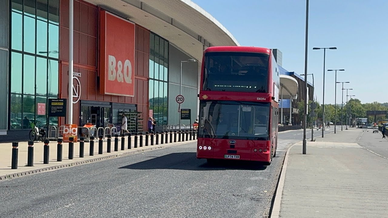Extension on TfL bus 129 - YouTube