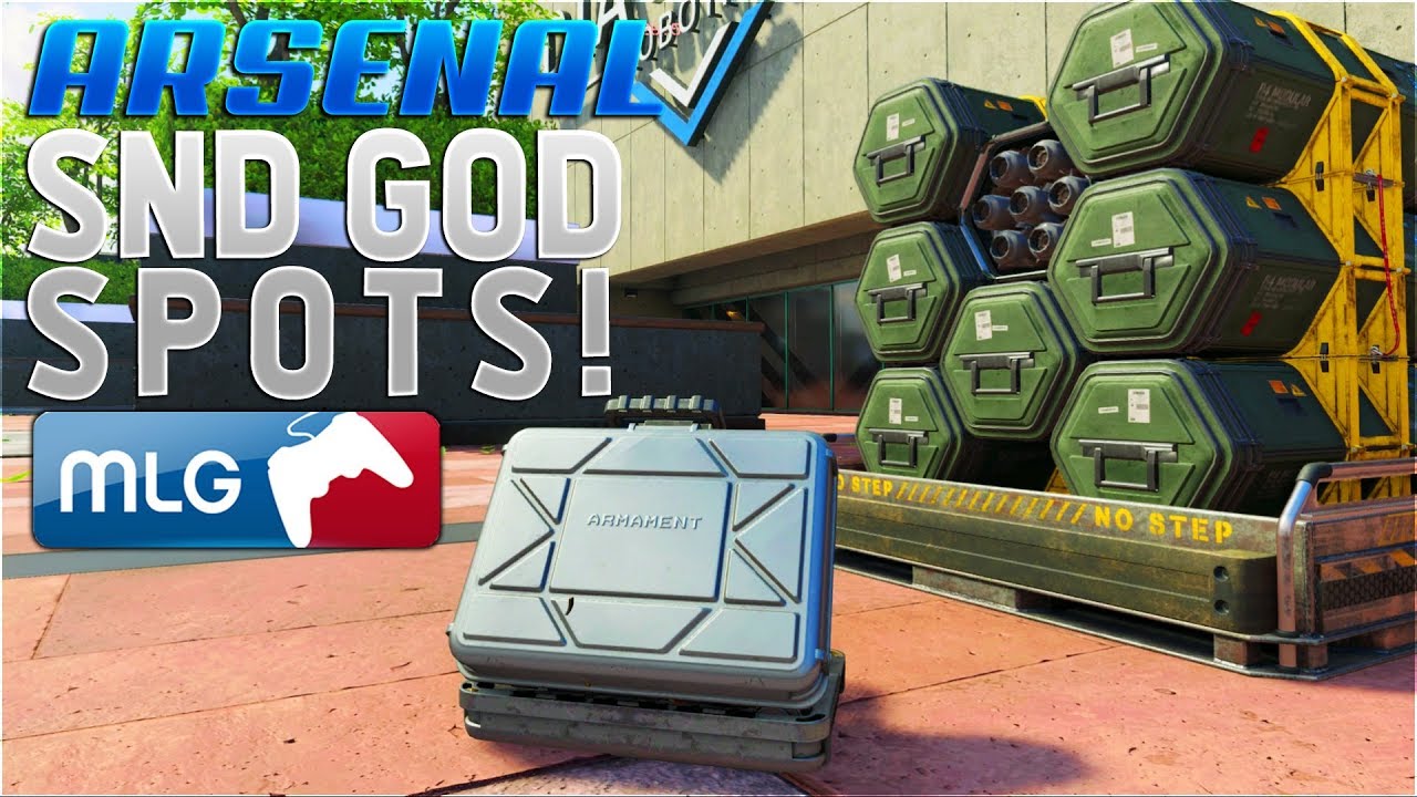SnD GOD SPOTS on ARSENAL! (BO4 SnD BEST Competitive Search and Destroy ...