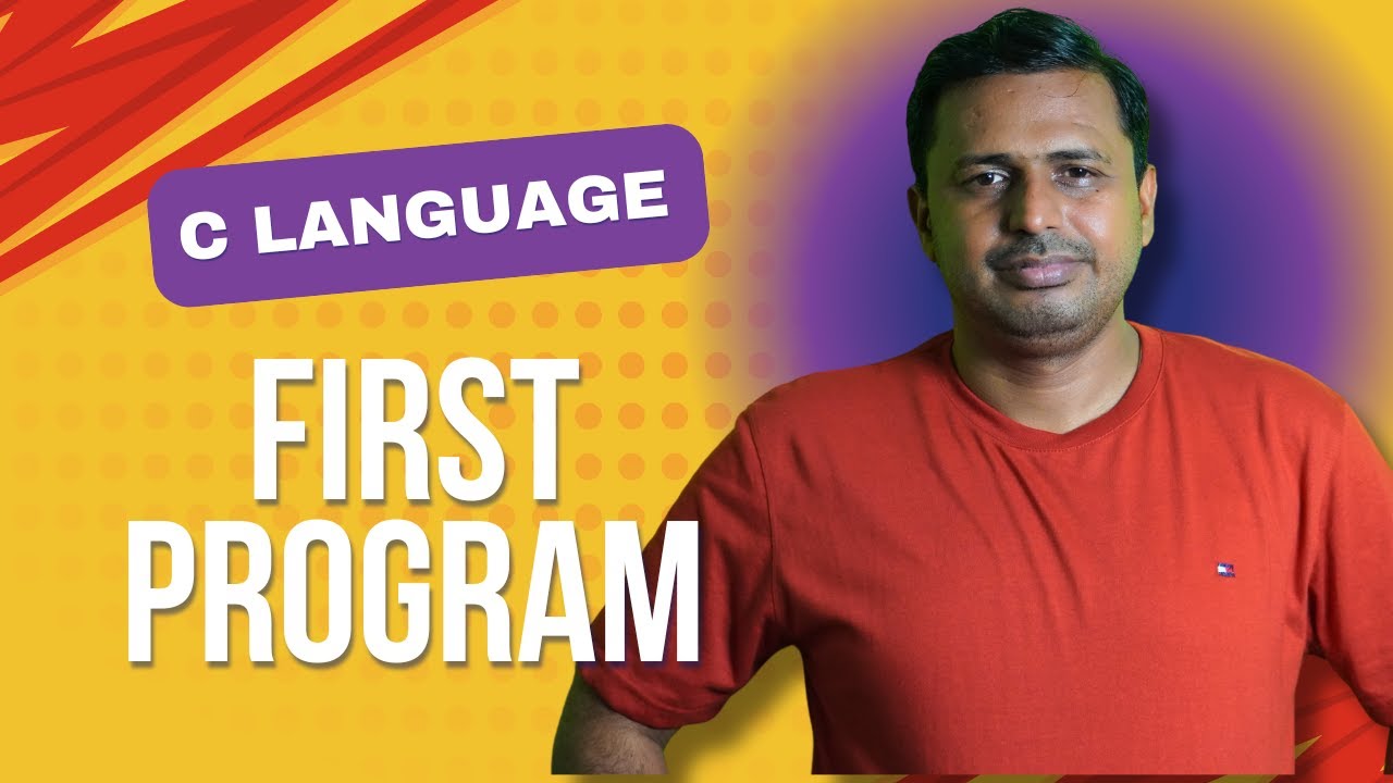 Hello World in C Language | First Program in C Language | C language First Program 2025 - YouTube
