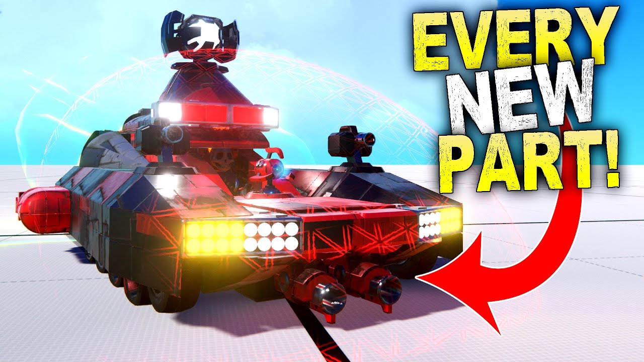 I Built a Vehicle Using EVERY NEW PART in Trailmakers! - YouTube
