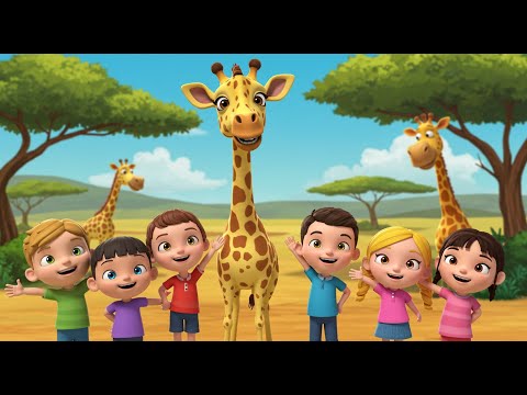 🦒 Zürafaları Tanıyalım | Çocuklar İçin Eğitici Belgesel