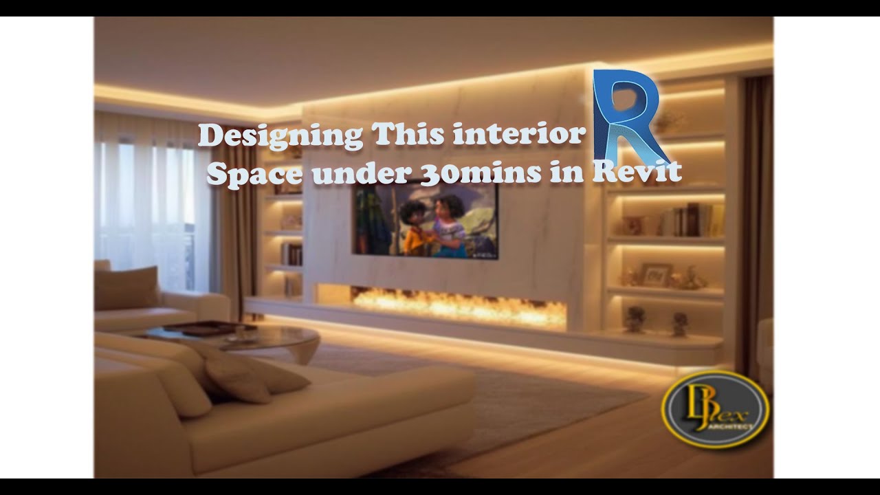 How I modeled this Living Room in Revit - YouTube